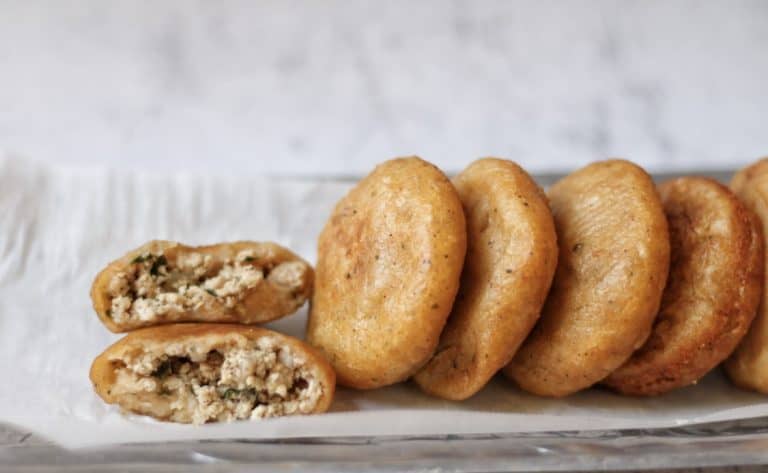 Mediterranean Potato Kubba - Potato Chap - Kubba stuffed with ground ...