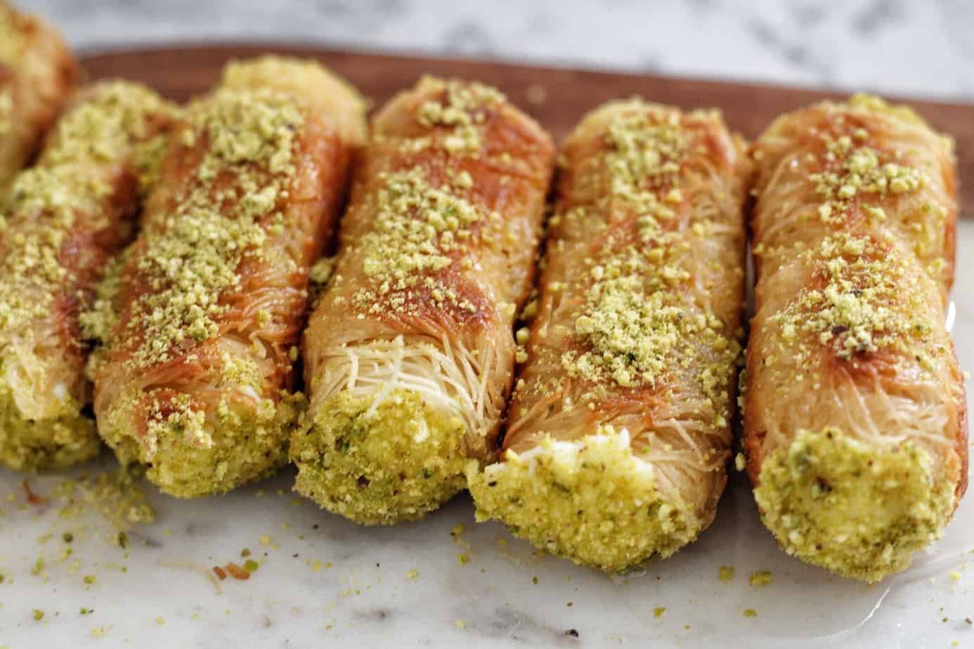 Kunafa Rolls | Sour And Sweets
