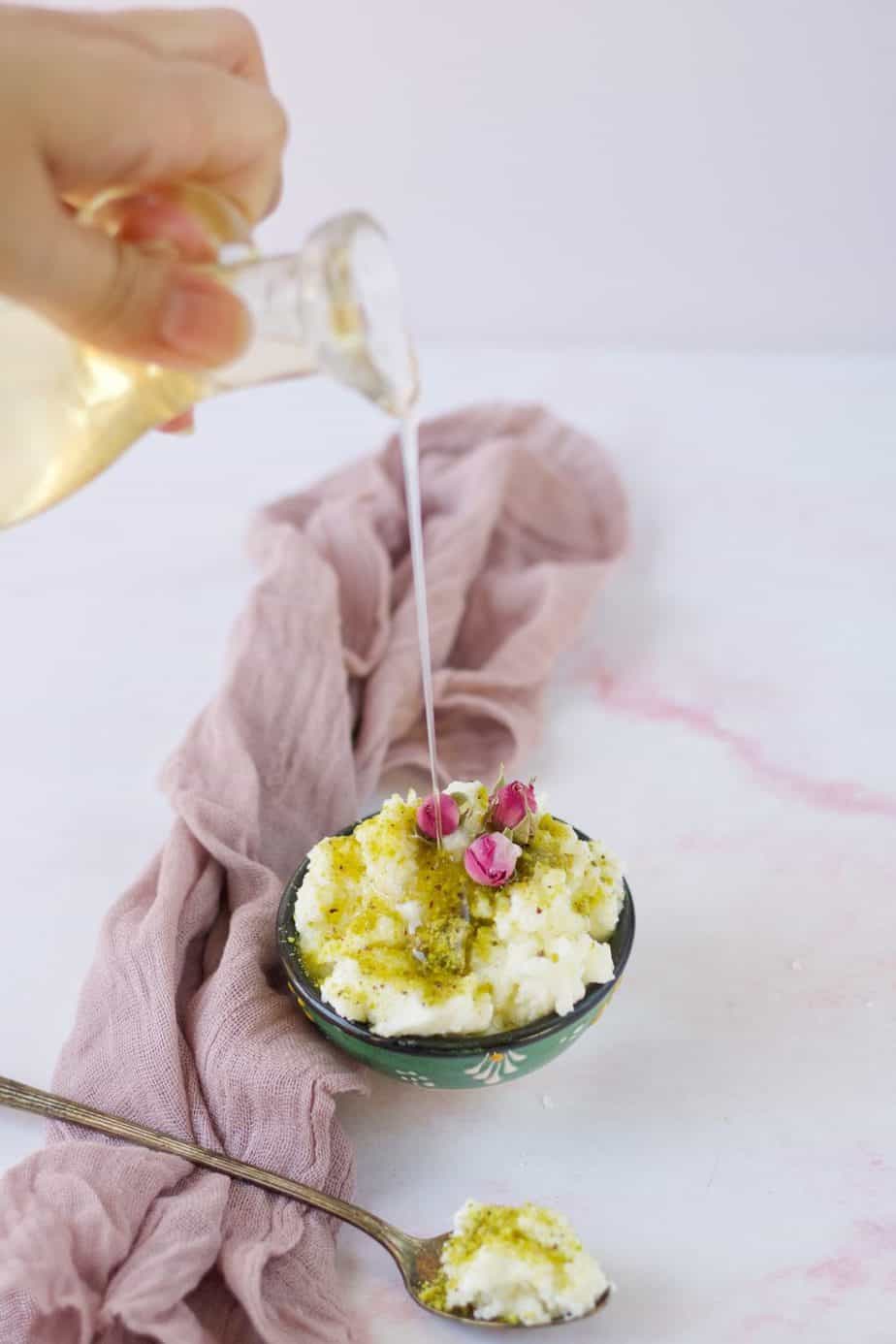 Easy Homemade Ashta Cream (قشطة للحلويات)