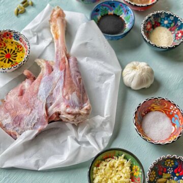 Slow Cooked Goat Shoulder