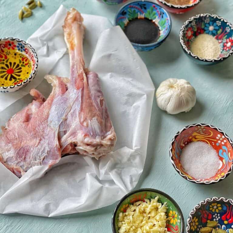 Slow Cooked Goat Shoulder