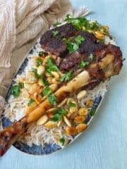 Slow Cooked Goat Shoulder