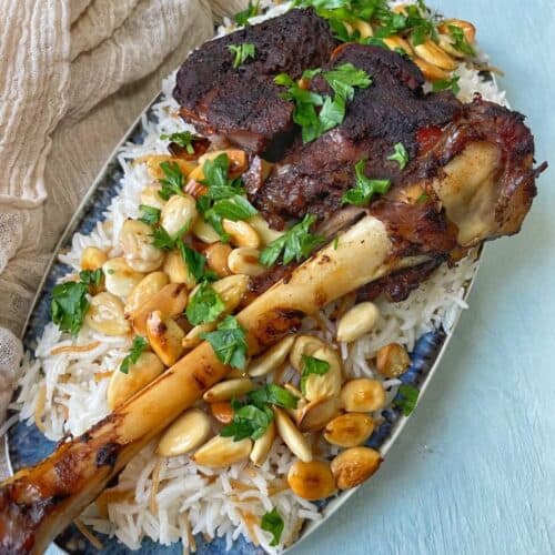 Slow Cooked Goat Shoulder